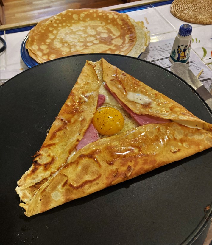 Winter morning breakfast: How to make crêpe complète. – Dan Rodricks