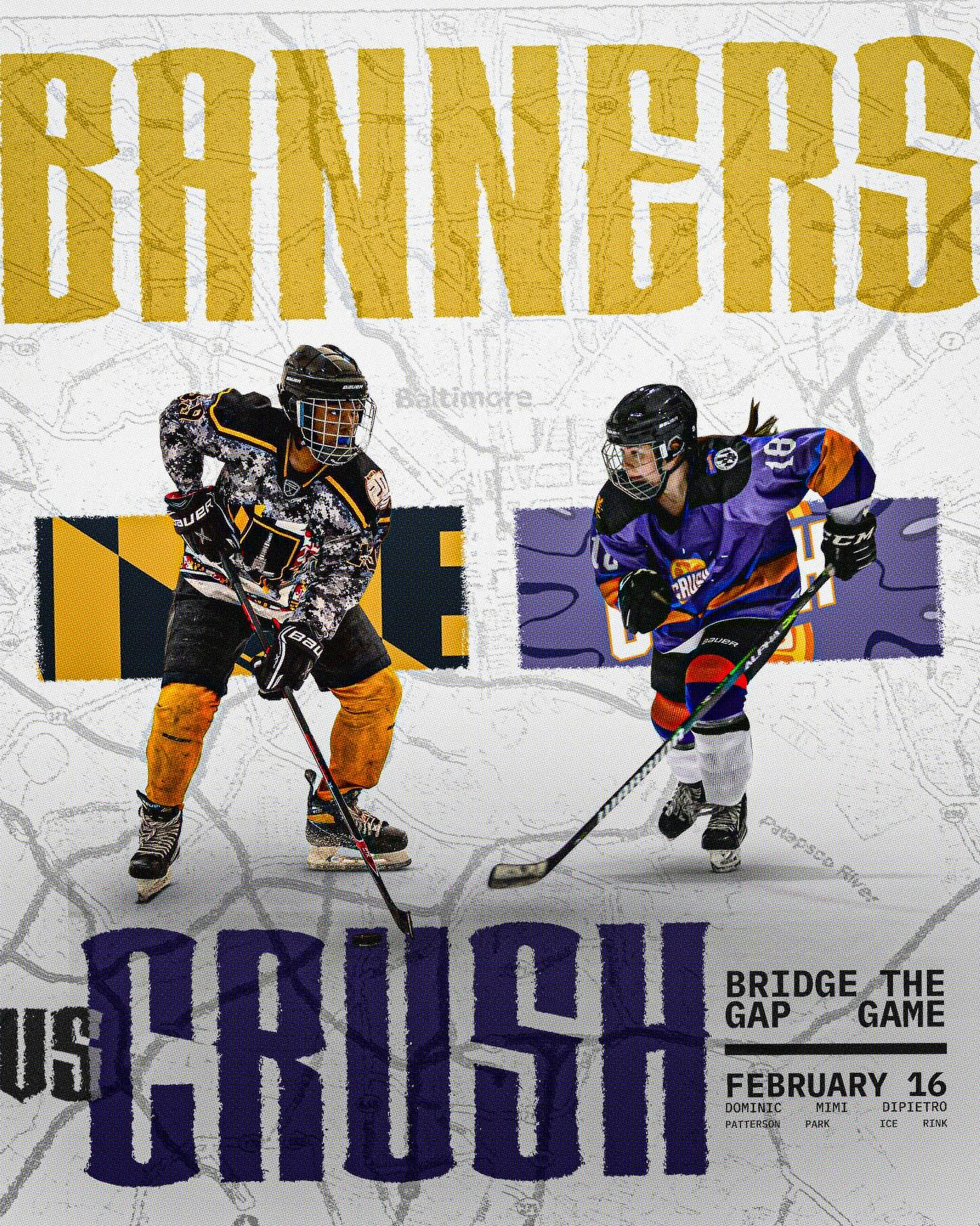 Banners v Crush: Ice hockey for a good cause under the Mimi Dome in ...